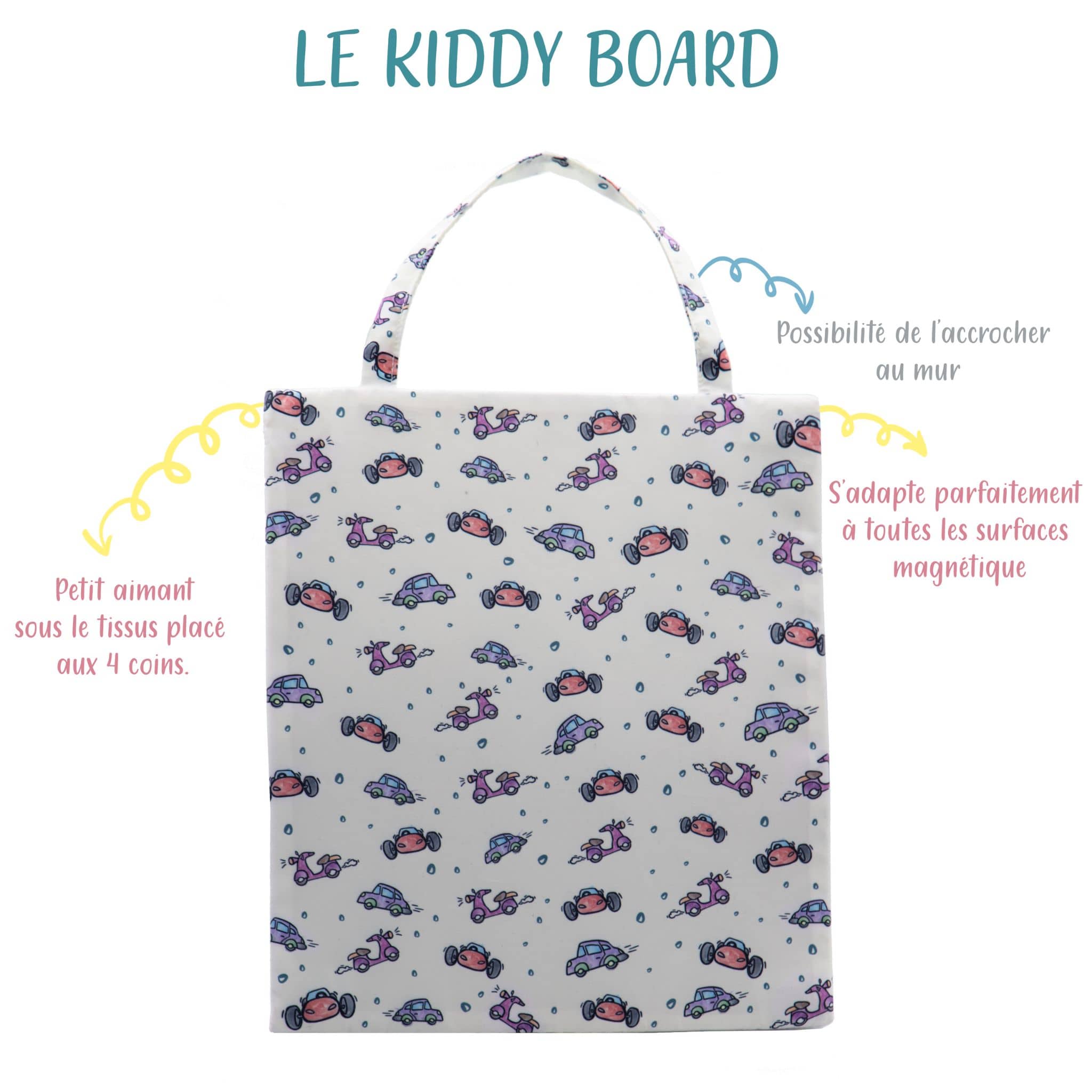 Kiddy Board Bleu - Tableau magnétique de tâche quotidienne – MY KIDDY SHOP
